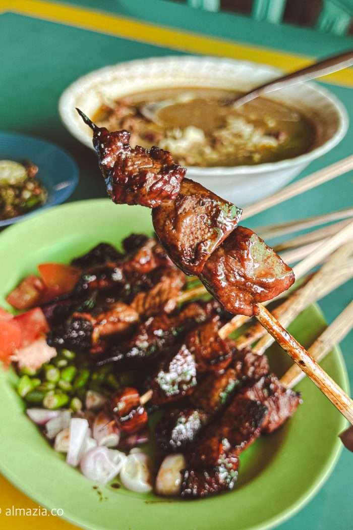 Sate Kambing Muda Raja Sate Kiloan PSK Sentul Bogor
